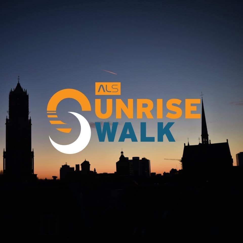 Atrium loopt opnieuw de ALS Sunrise Walk, voor een toekomst zonder ALS